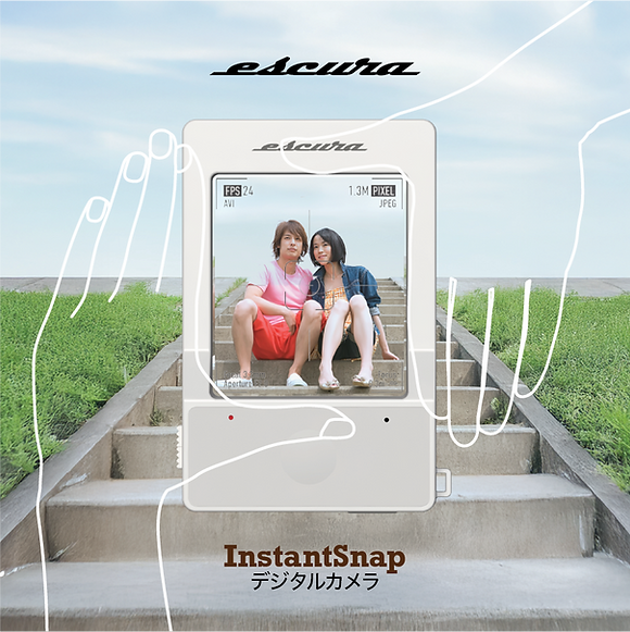 Escura IntantSnap 拍立得造型 全新數碼相機 | Coolc Camera